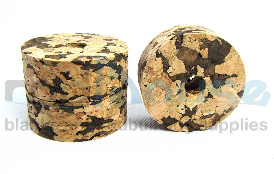 Cork Disc Burl Mix WHITE