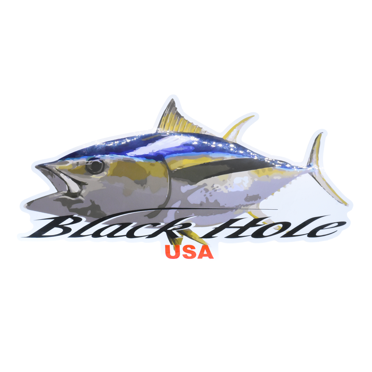 Black Hole 9' Tuna Sticker